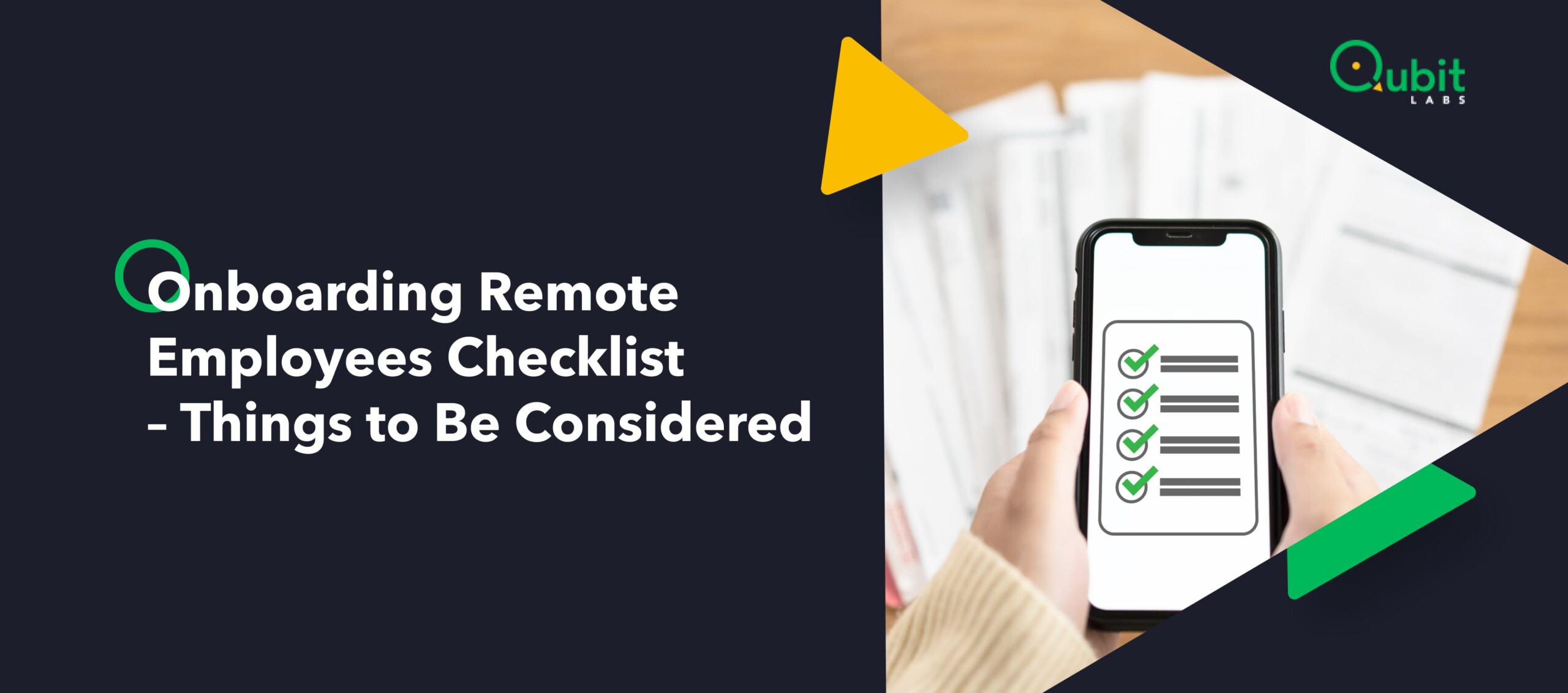Onboarding Remote Employees Checklist